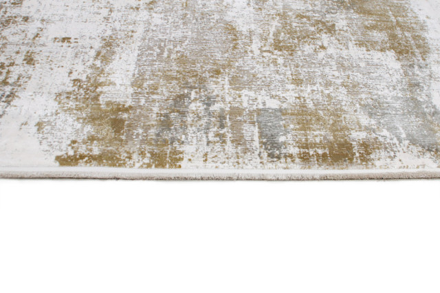Bashian Gwenevere Area Rug Cream/Gold 5' X 8' - Contemporary - Area ...