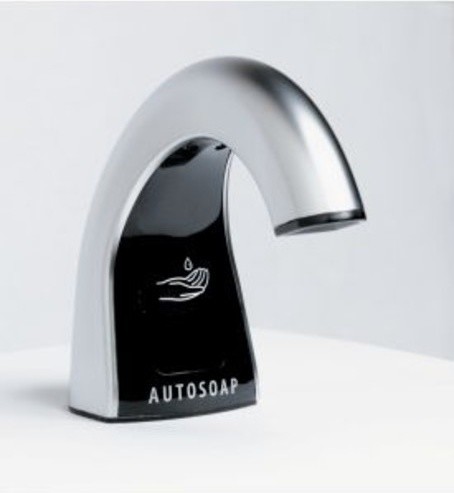 Bobrick B-826 Automatic Deck Mounted Soap Dispenser - Contemporary ...