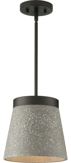 Terrazzo 1-Light Global Hanging Pendant Light - Transitional - Pendant ...