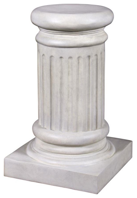 Design Toscano Small Greek Fluted Plinth - Traditional - Garden Statues ...