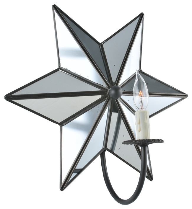 15W Mirrored Star Wall Sconce - Contemporary - Wall Sconces - by ...