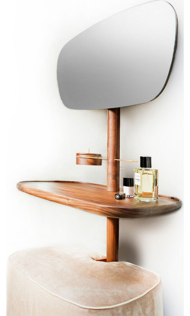 Nomon Tocador Vanity Table with Marble Top - Transitional - Bedroom ...