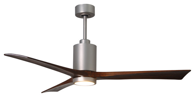 Patricia 3 Blade 60" Paddle Fan With Light Kit - Transitional - Ceiling ...