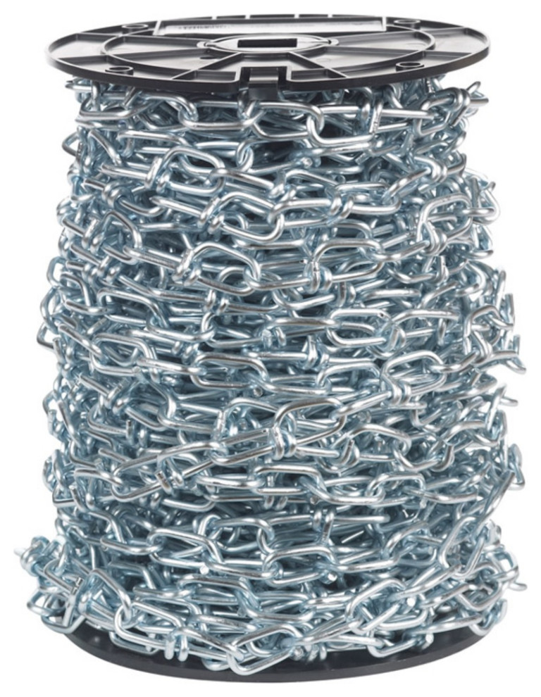 Campbell T0724627N Double Loop Chain, Zinc Plated - Traditional ...