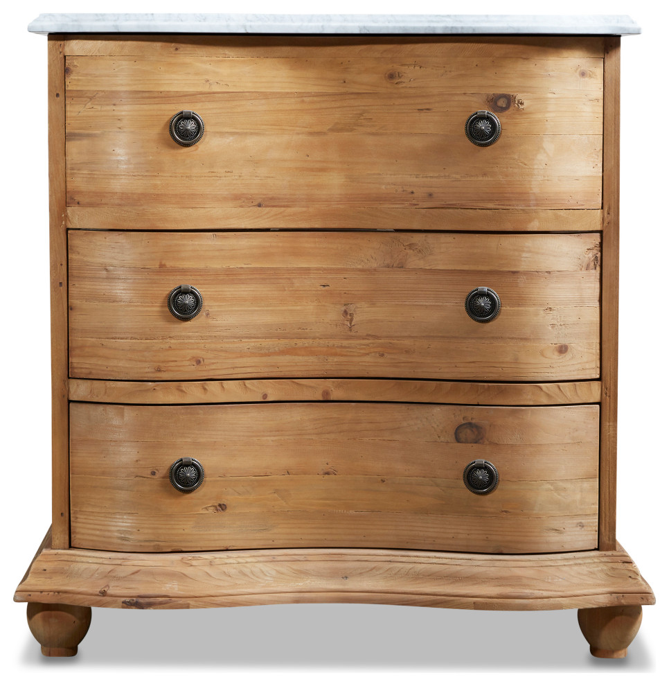 36" Reclaimed Pine Single Bath Vanity - Rustic - Bathroom Vanities And ...