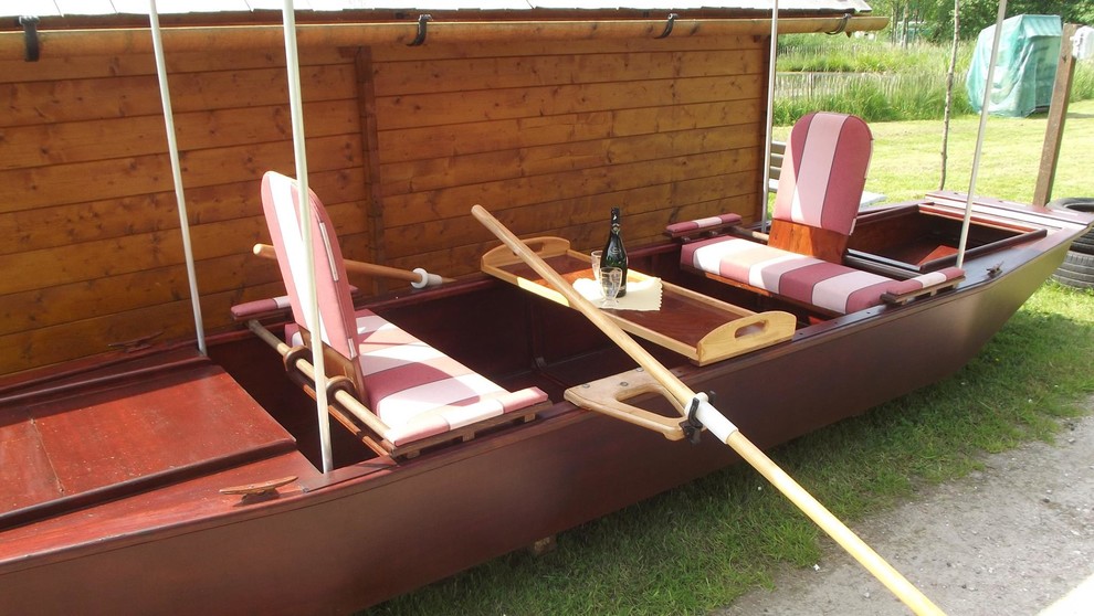 Eventboot, Gondelboot, Gartensitzmöbel, UNIKAT, HANDARBEIT - Beach ...