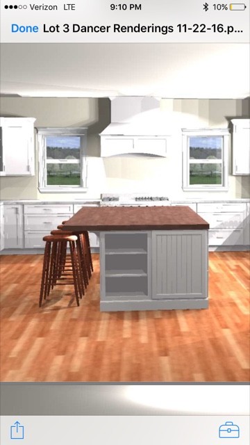 Wood countertop overhang support?