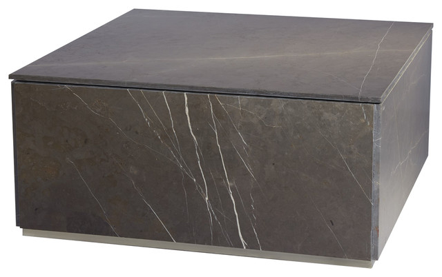 Graffito Marble Cocktail Table - Transitional - Coffee Tables - by ...