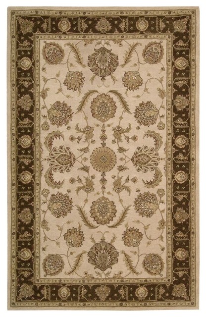 Nourison Heritage Hall Beige Area Rug, 2'6"x4'2", 7'9" x 9'9 ...