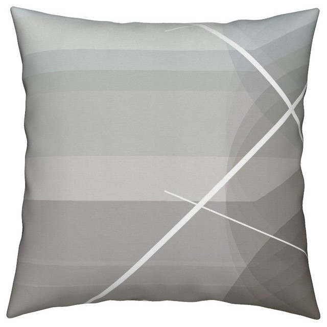 Winter Symbol Minimalist Transparency Neutral Throw Pillow ...