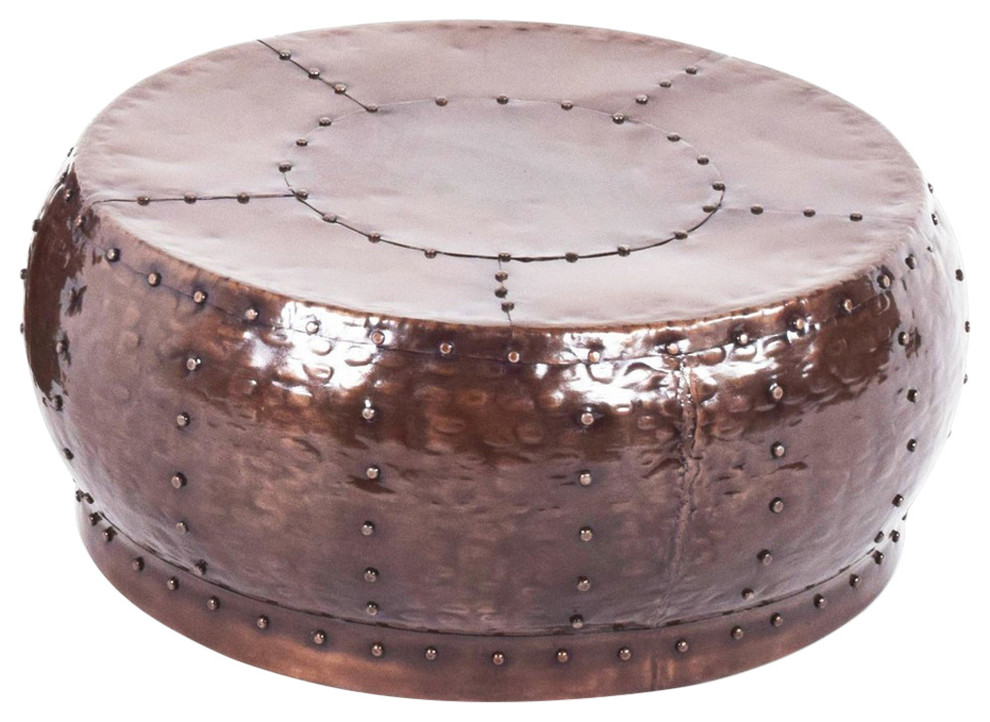 Cooper Round Cocktail Table - Traditional - Coffee Tables - by ...
