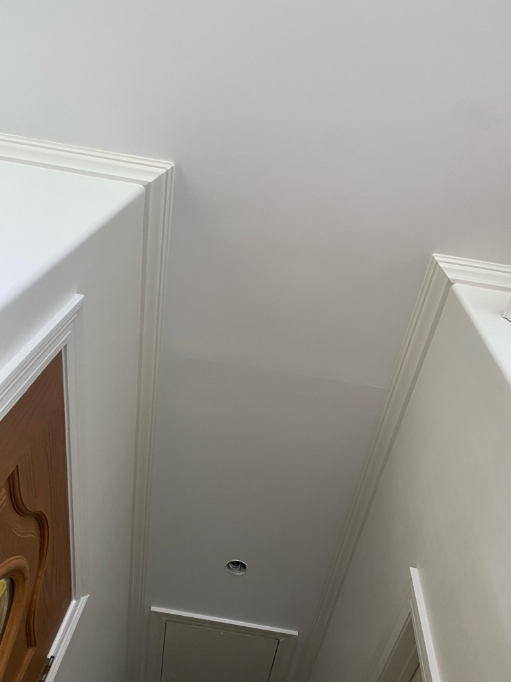 Making an attic door in the ceiling disappear | Houzz Forum