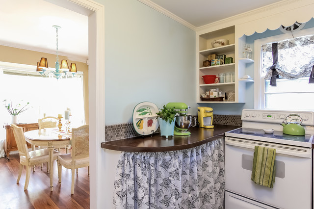 Small Cape Cod Remodel - Eclectic - Kitchen - Grand Rapids - by Truer ...