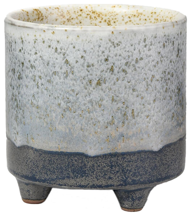 Speckled Java Planter Pot, Ceramic Cachepot for Plants, Floral Vase ...