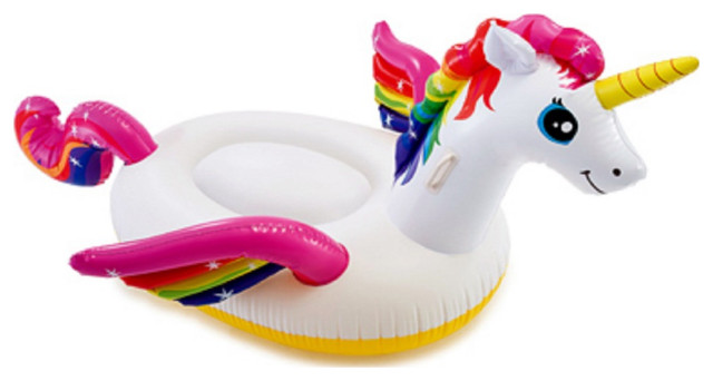 Intex 57561EP Unicorn Inflatable Ride On Pool Float - Pool Toys And ...