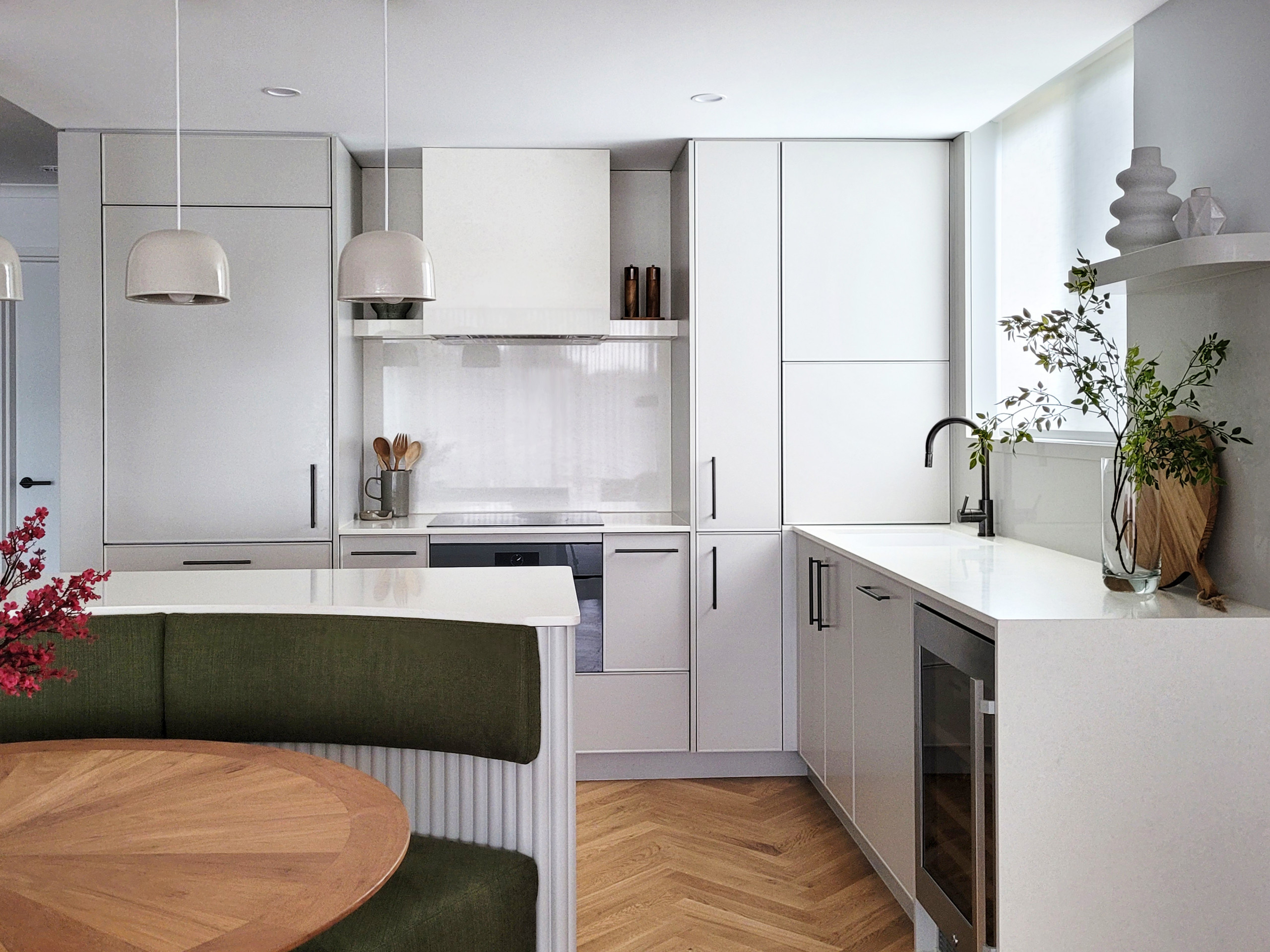 Custom Kitchen Designs L Shape Island L Shaped Kitchen With Island