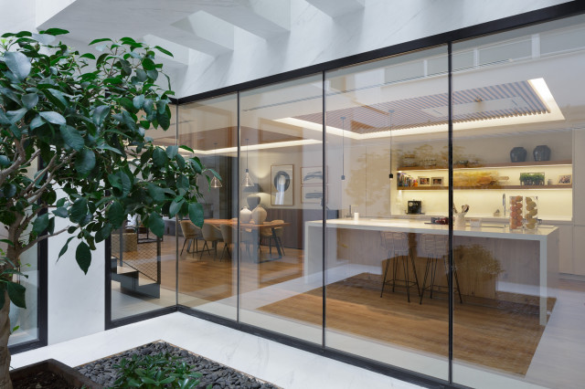Casas Houzz: Un bonito dúplex con patio interior en Alicante