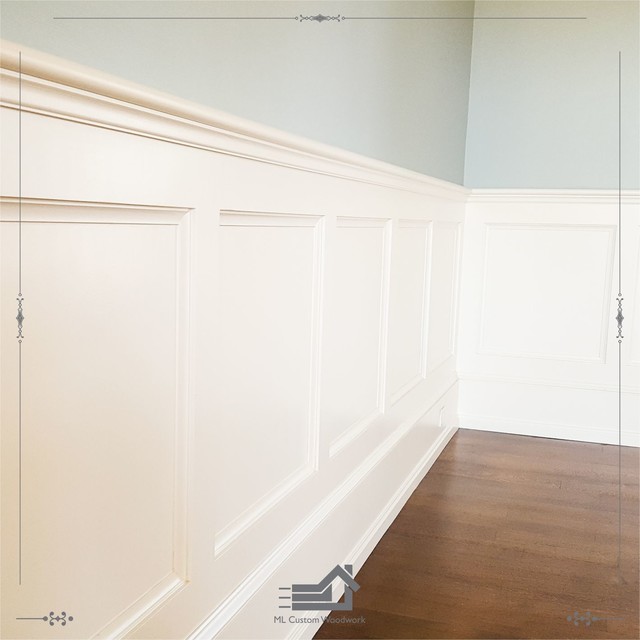 Wainscot panel - Modern - Boston - by ML Custom Woodwork | Houzz UK