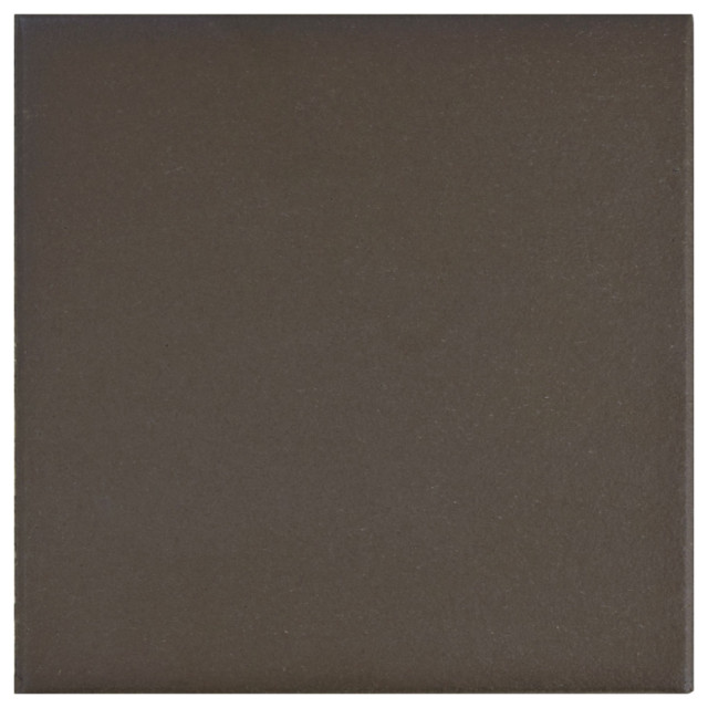 Klinker Quarry Floor and Wall Tile, Chocolate Black, Sample ...