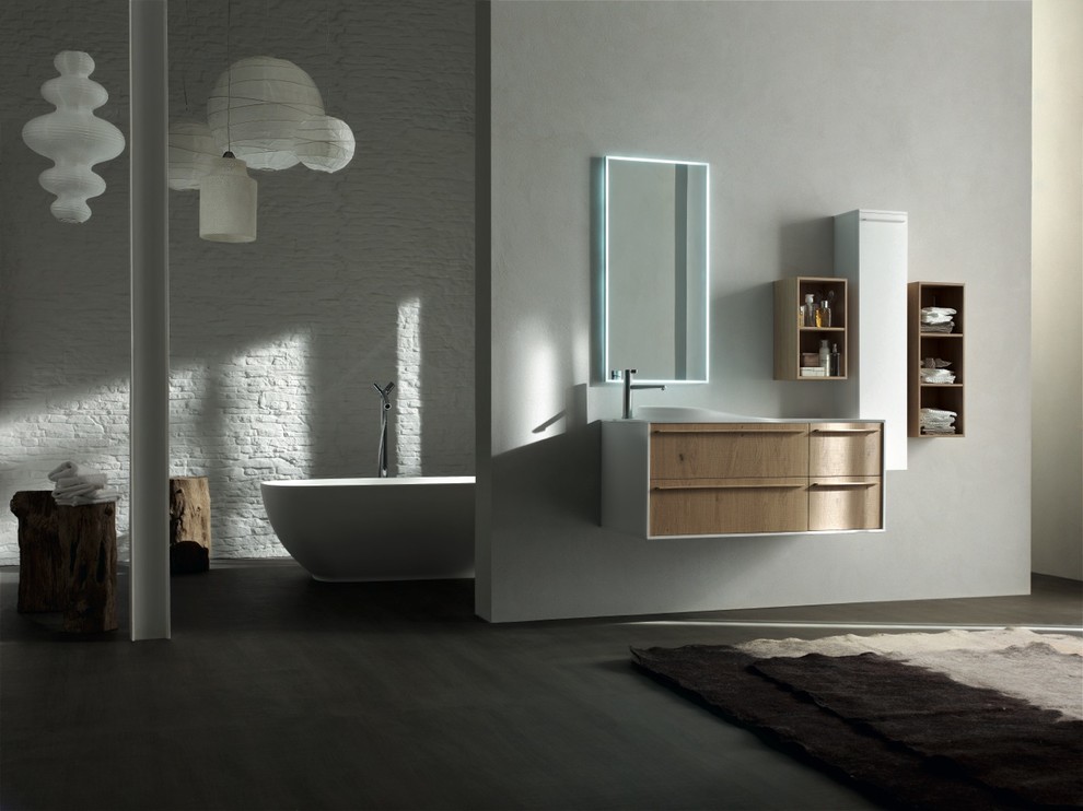 Mobilier de salle de bain - Pollock d'Arcom - Contemporary - Bordeaux ...