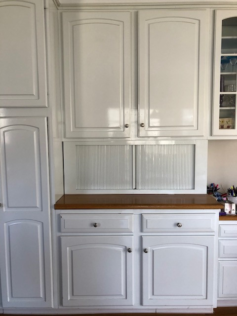 does my Tambour appliance garage have to go? | Houzz Forum