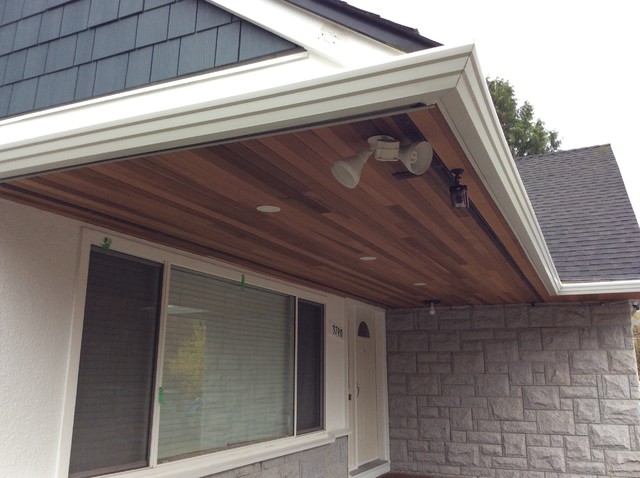 Hardie Siding, Shingleplank, 1x4 TnG Cedar Soffit, Vinyl Soffit ...