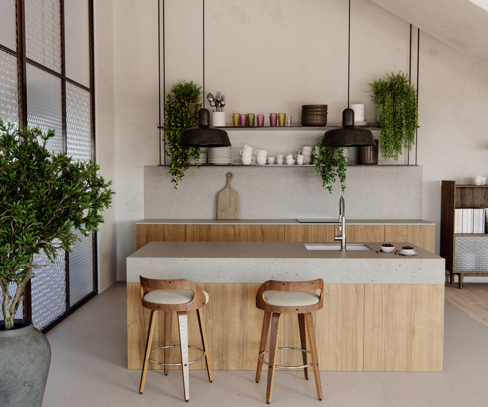 Silestone Urban Crush Concrete Pulse - Modern - Kitchen - Hampshire ...
