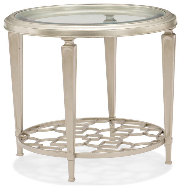 Social Circle Side Table - Traditional - Side Tables And End Tables ...