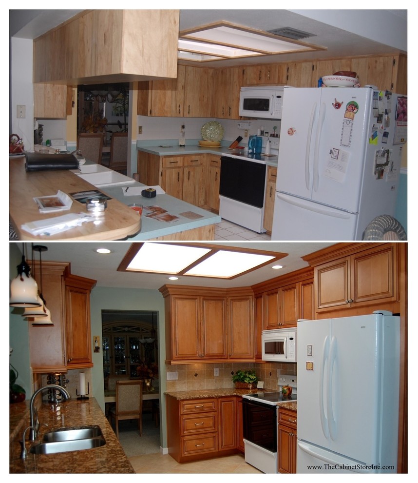Walk Through Kitchen Remodel - Kitchen - Tampa - by The Cabinet Store ...