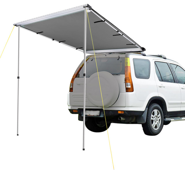 Yescom 4.6x6.8' Car Awning Vehicle SUV Truck Rooftop Roof Rack Awning ...