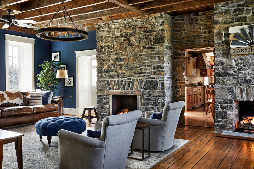 POTOMAC RIVERSIDE FARM - Farmhouse - Living Room - DC Metro - by ...