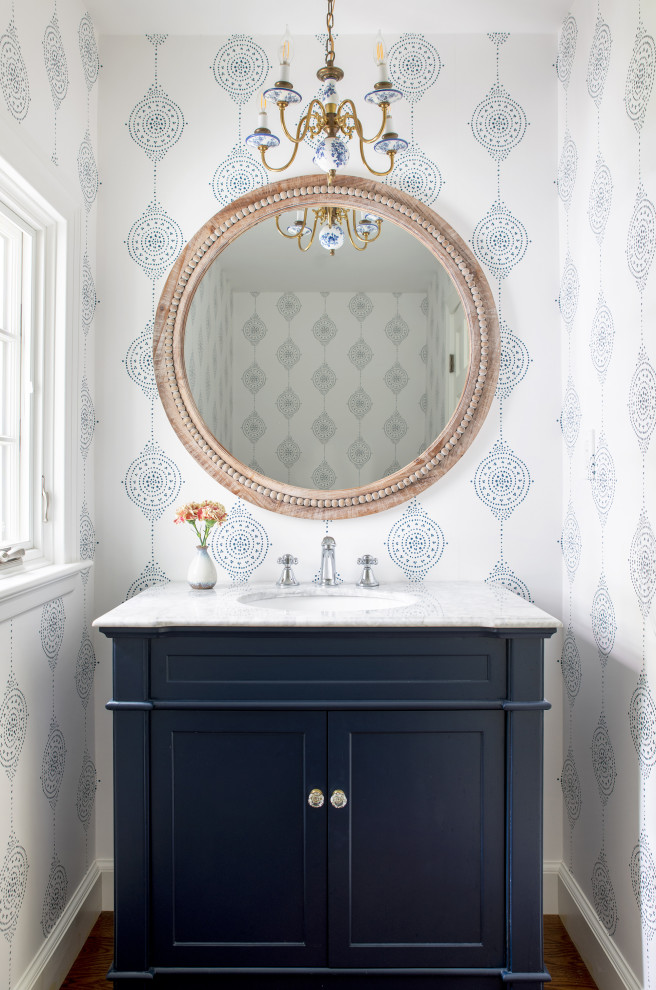 Wellesley Historic Home Expansion - Powder Room - Boston - by Keri ...