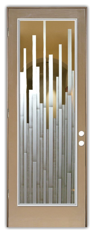 Front Door - Mosaics - Fiberglass Smooth - 30" x 80" - Book/Slab Door ...