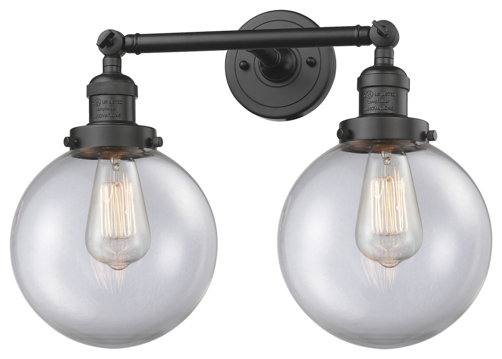 2 Light Bathroom Fixture - Industrial - Bathroom Vanity Lighting - by ...