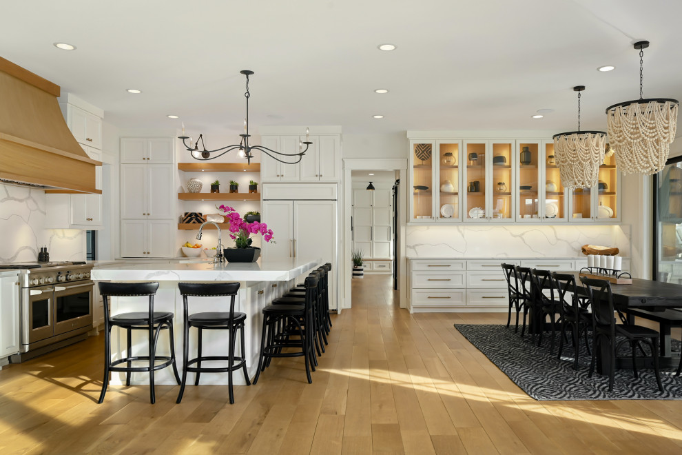 Luxury Modern Farmhouse - Farmhouse - Kitchen - Kansas City - by ...