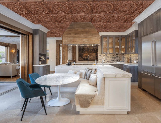 Antique Copper 3D Ceiling Panels, 2'x2' - Victorian - Ceiling Tile - by ...