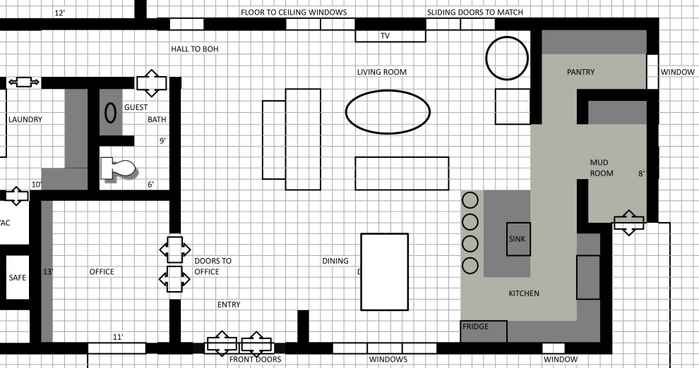 Kitchen and living room help!