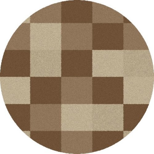 Blocks Natural, 3'3x4'7, 6'7Round - Contemporary - Area Rugs - by ...