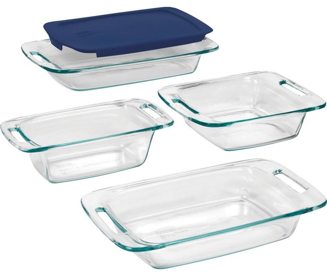 World Kitchen/Ekco 5-Piece Pyrex Bakeware Set 1093842 - Contemporary ...