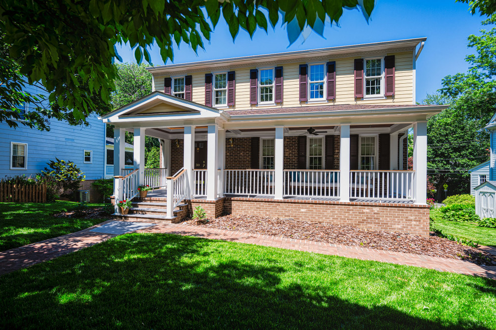Falls Church Front Porch and Basement Addition - Porch - DC Metro - by ...