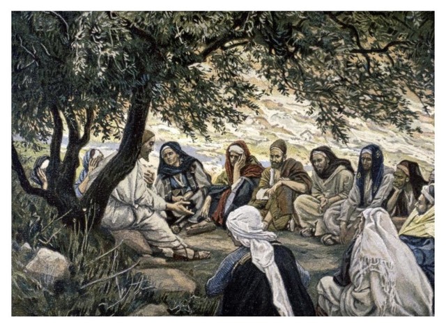 "The Sermon on the Mount: Christ's Exhortation to Apostles" Paper Art ...