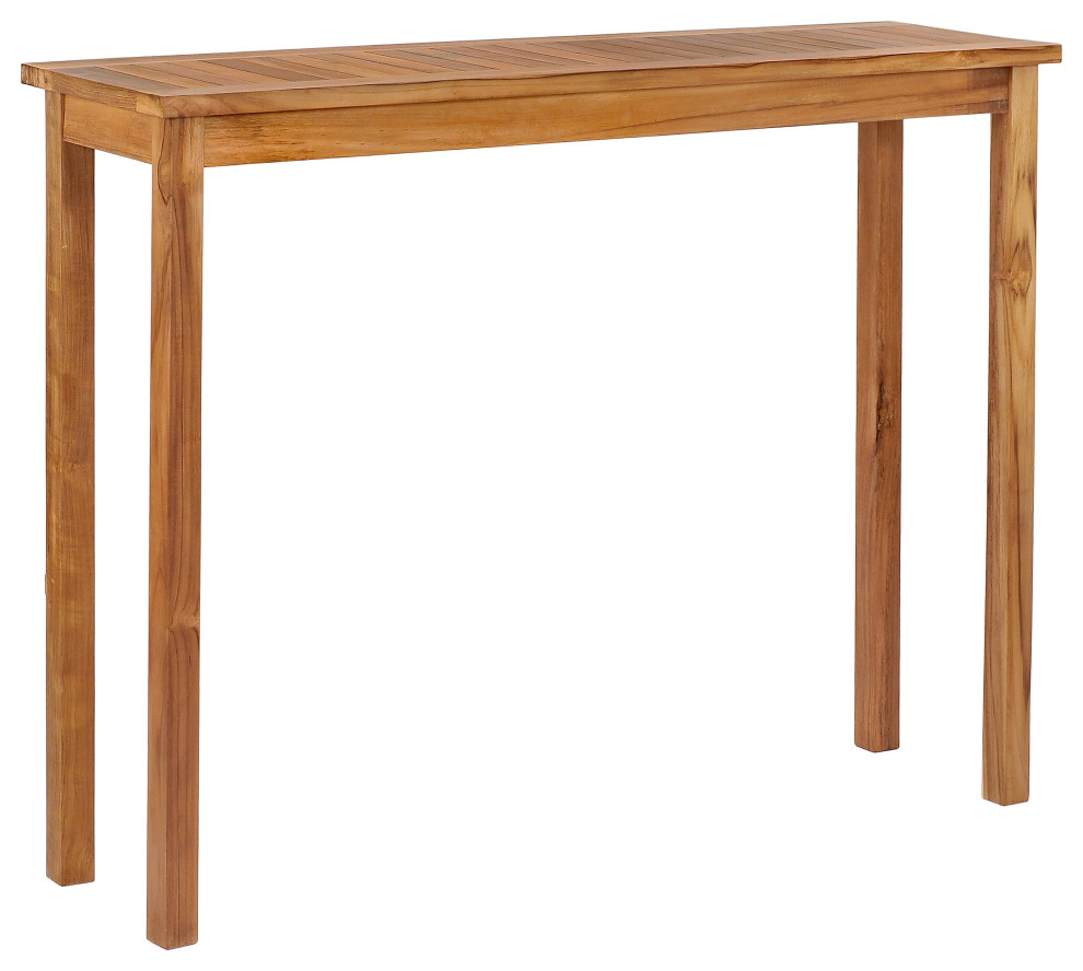 Teak Wood Santa Monica Outdoor Patio Serving Table, made from A-Grade ...