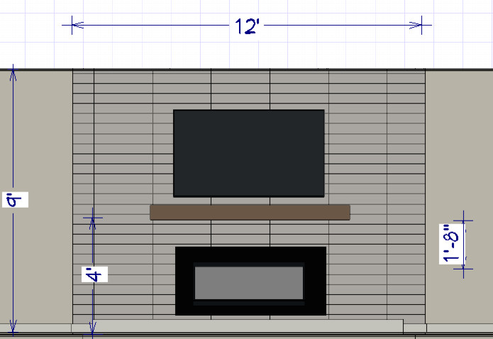 Ideas for Fireplace Wall With TV