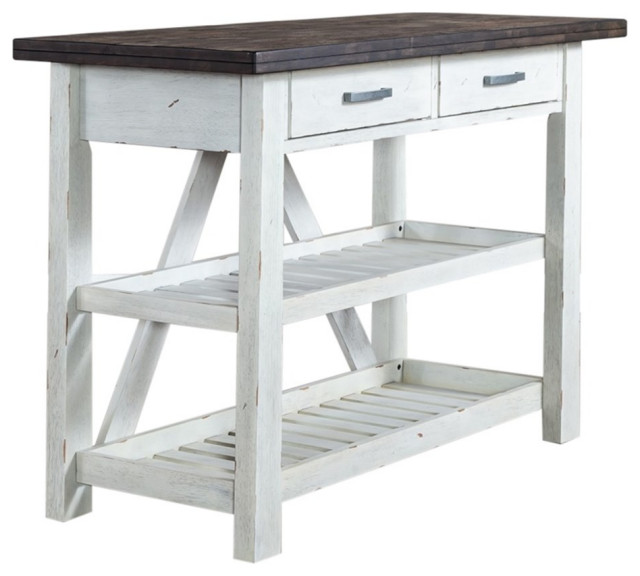 Farmhouse White Server - Farmhouse - Buffets And Sideboards - by ...