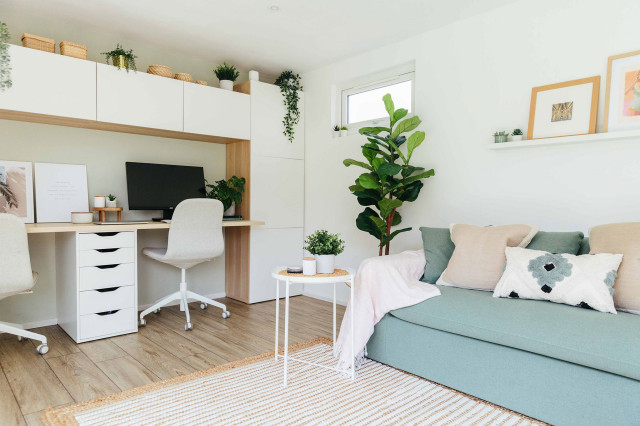 Room Tour: A New Garden Room Provides Space for Work and Play | Houzz UK