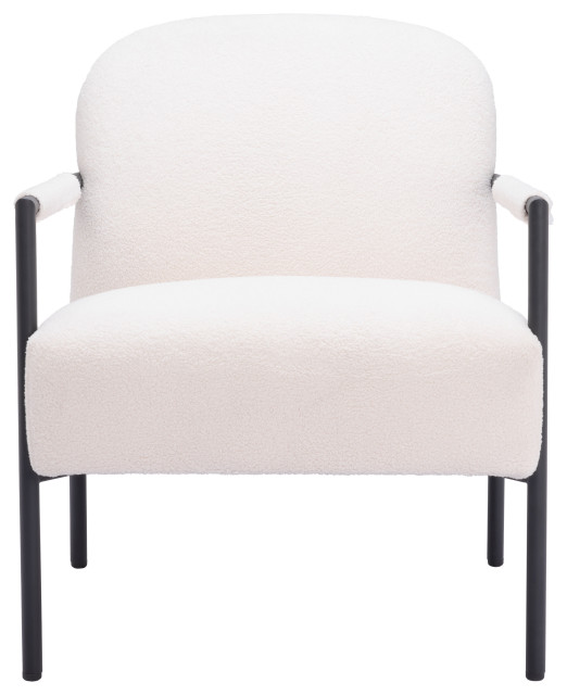 Chicago Accent Chair Ivory - Transitional - Armchairs And Accent Chairs ...