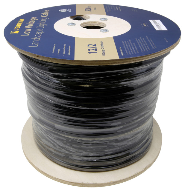 Low Voltage Landscape Lighting Cable 12/2 Direct Burial Outdoor Wire ...