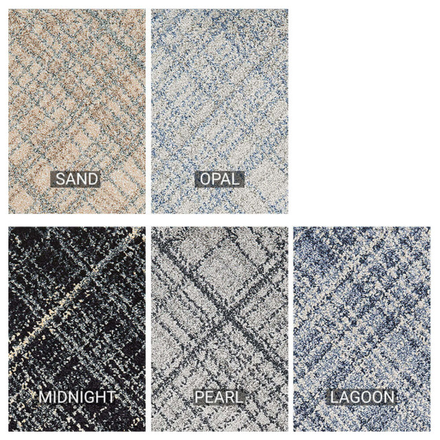 Lake Havasu Contemporary Area Rug, Lake Havasu, Lagoon, 6'x9 ...