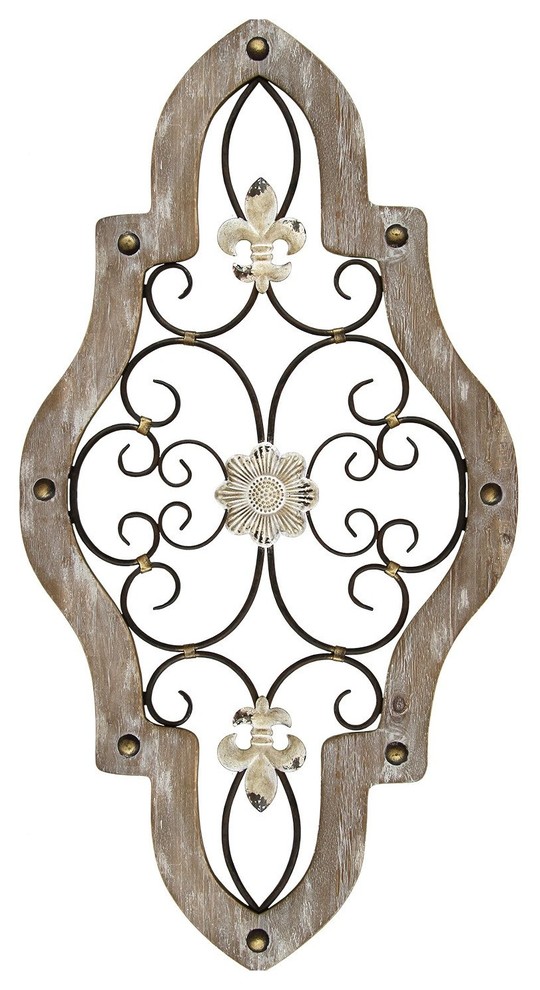 Stratton Home Decor French Country Scroll Wall Decor - French Country ...
