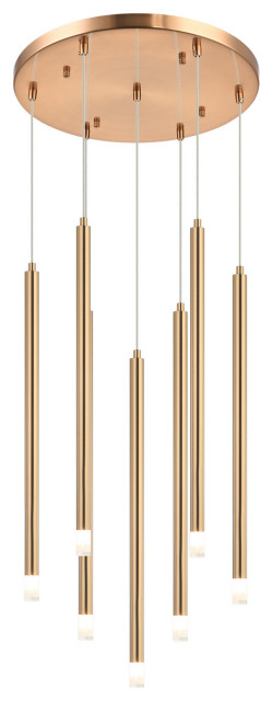 Matteo Lighting C63107AG Pendant, Aged Gold Brass Finish - Modern ...